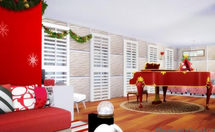 模拟人生4MOD：【3DM-Sims小组】淡雅出品----圣诞快乐（圣诞节快到了 提前祝大家圣诞快乐）_模组菜鸟网