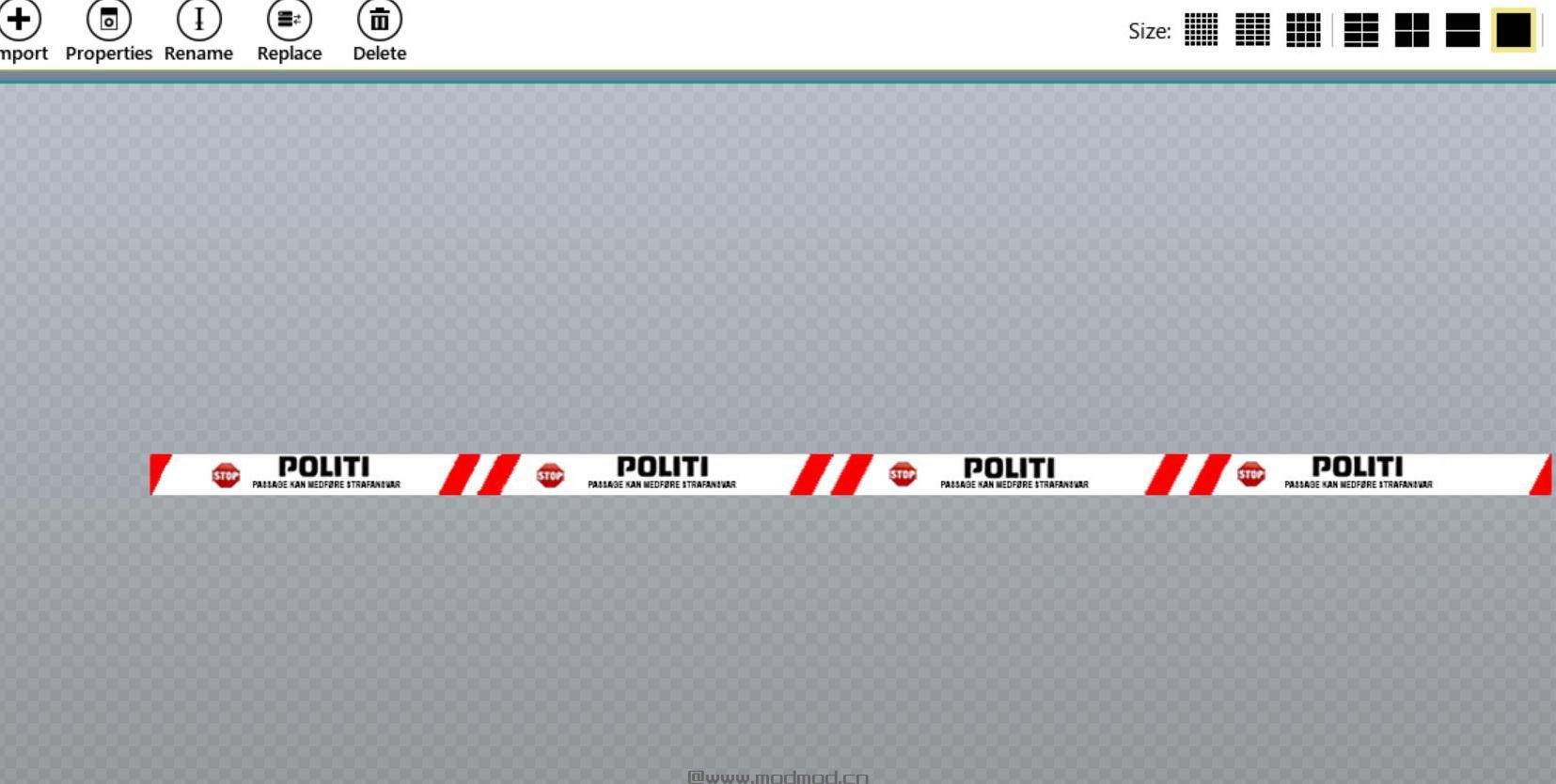 侠盗猎车手5MOD Danish Police Tape (OIV)_模组菜鸟网